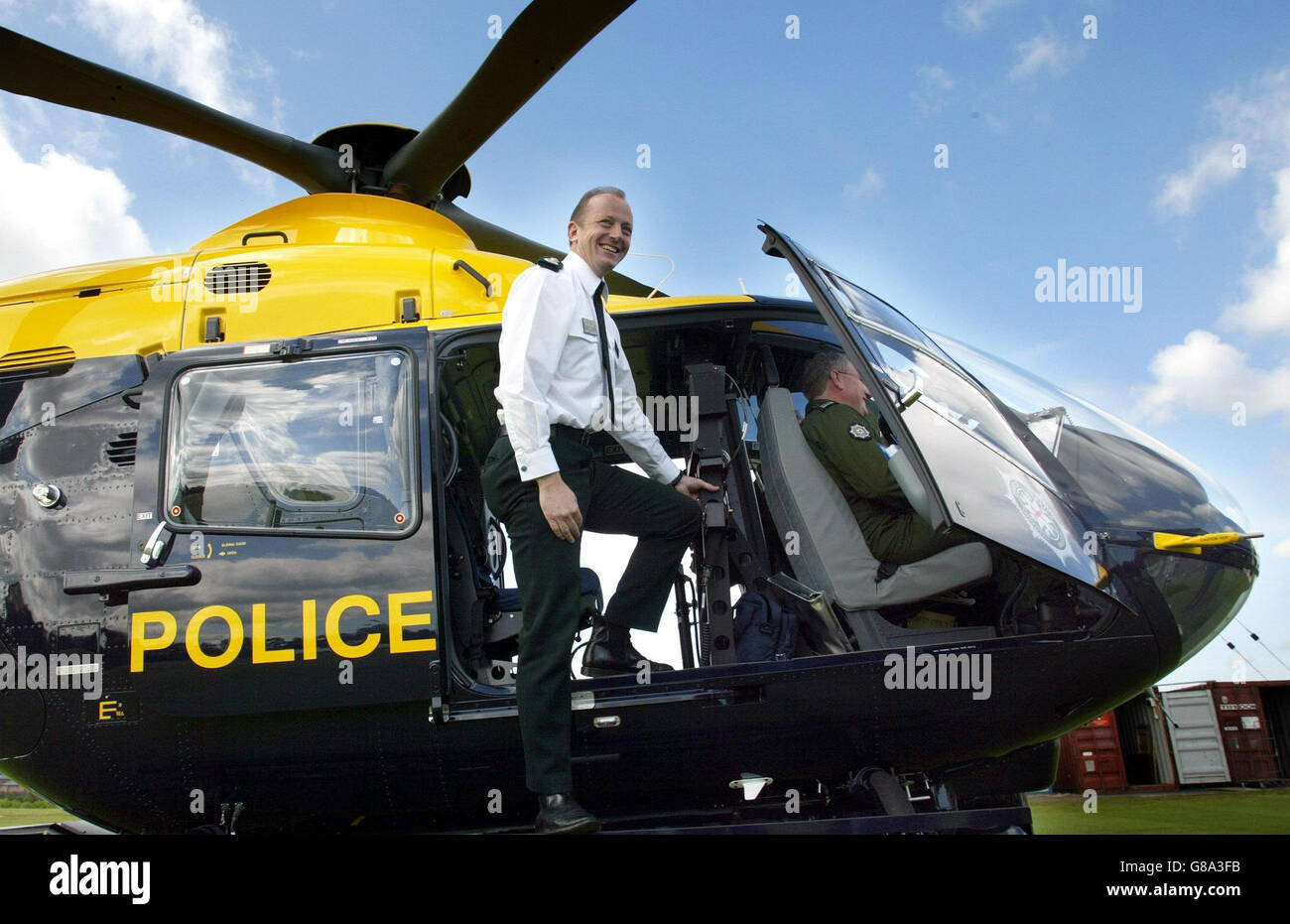 New PSNI Helicopter Launch Stock Photo - Alamy