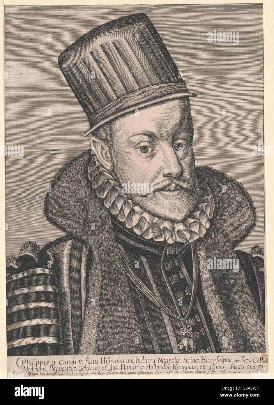 Philipp II., König von Spanien Stock Photo - Alamy