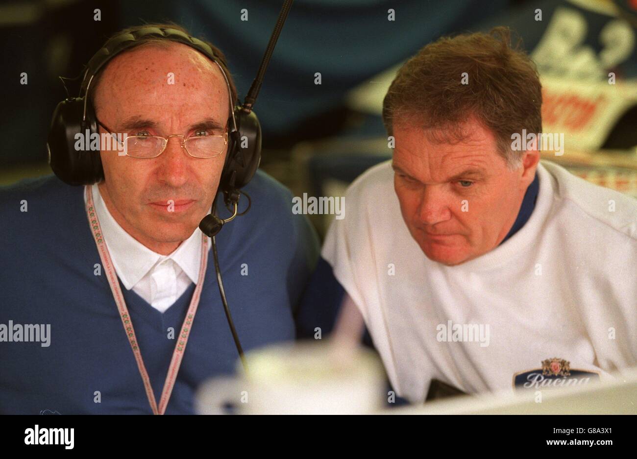 Frank williams patrick head hi-res stock photography and images - Alamy