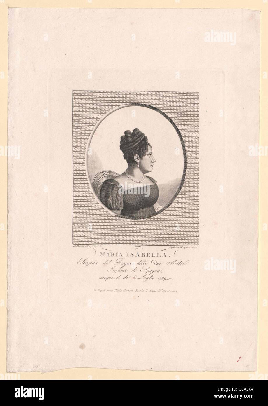 Maria isabella of spain hi-res stock photography and images - Alamy