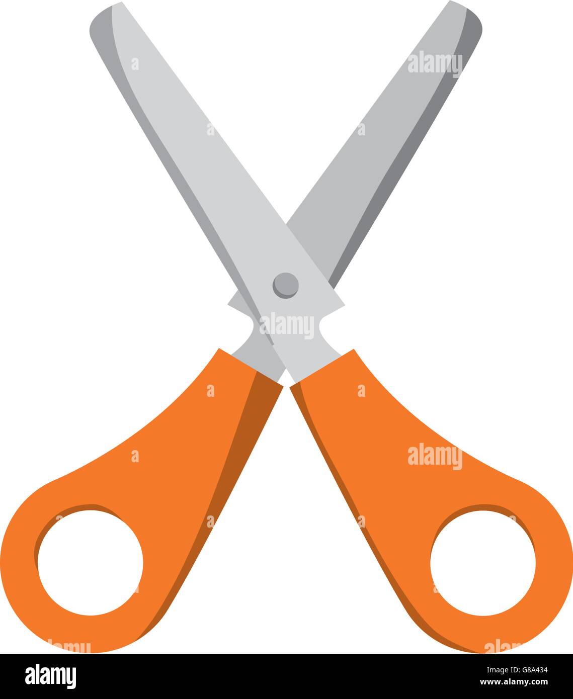 Scissor icon. School and education design. Vector graphic Stock Vector ...