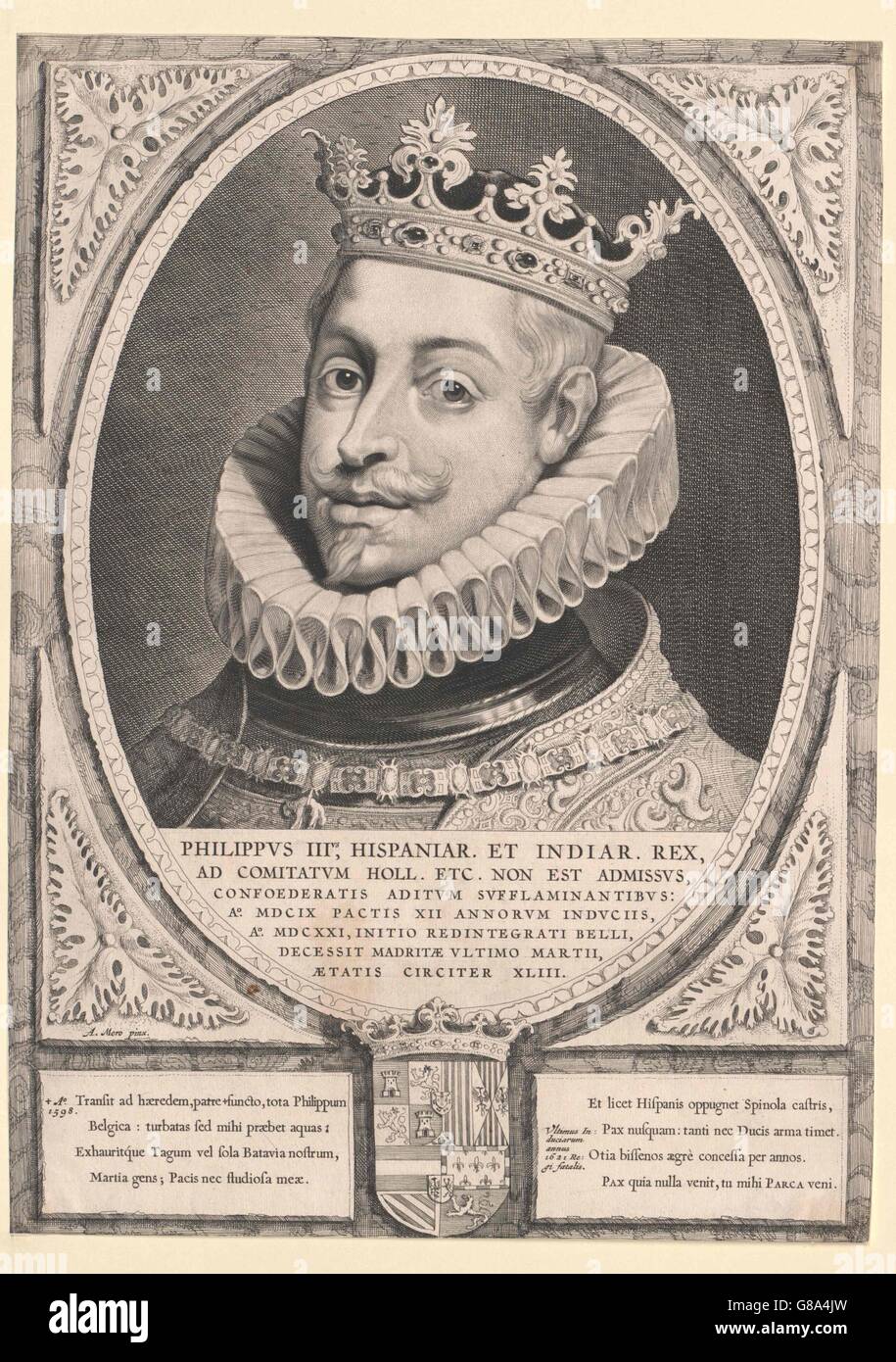 Philipp III., König von Spanien Stock Photo - Alamy