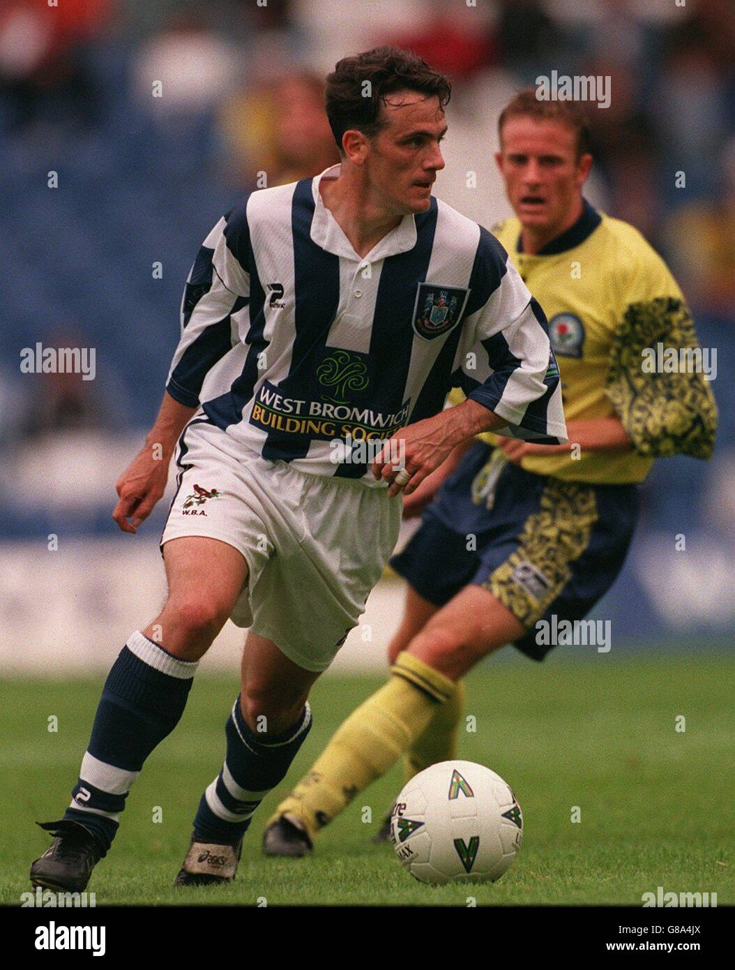 Soccer friendly west bromwich albion v blackburn rovers hi-res stock ...