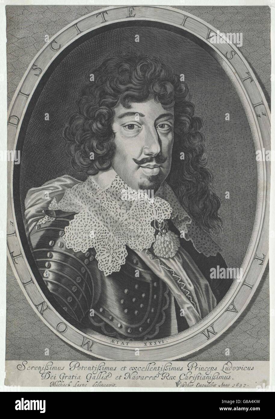 Ludwig XIII., König von Frankreich Stock Photo - Alamy