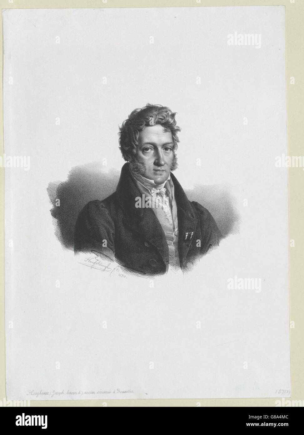 Linden d'Hooghvorst, Joseph Baron van der Stock Photo - Alamy
