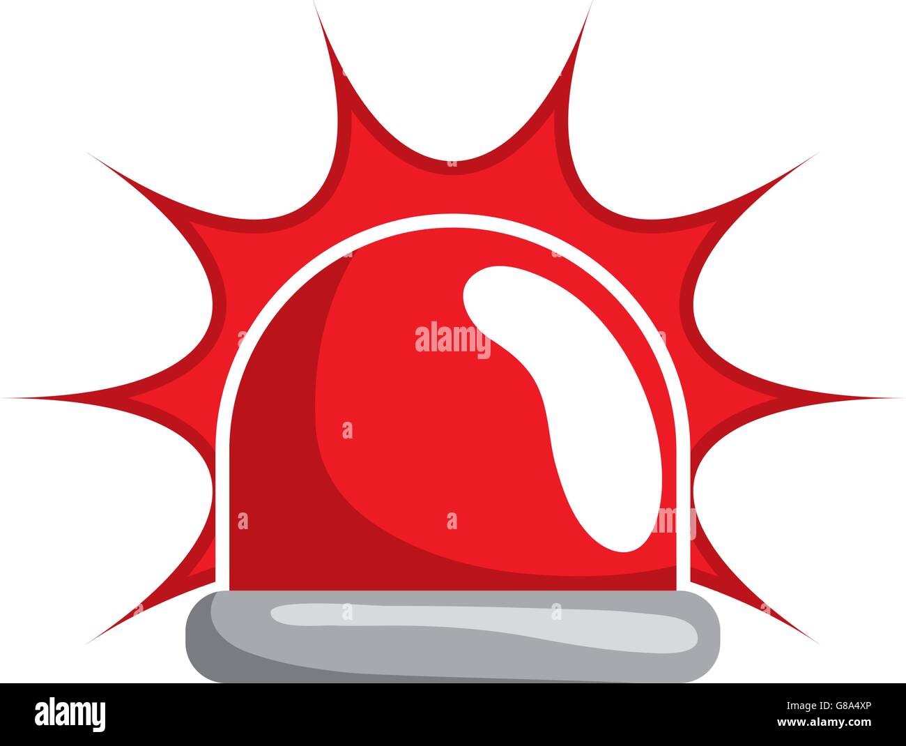 alarm icon. Security and insurance design. Vector graphic Stock Vector ...