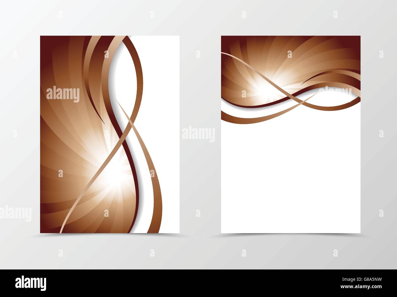 Flyer Template Vortex Design