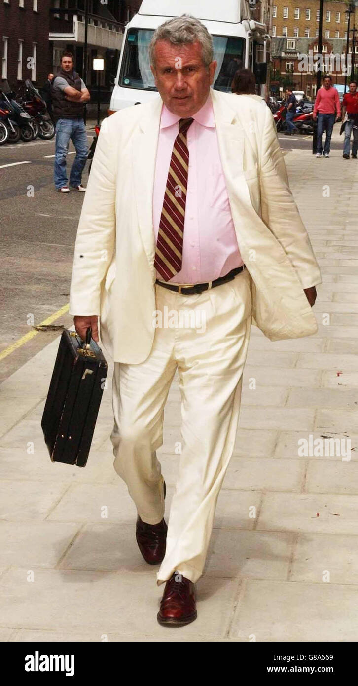Former MP and broadcaster Martin Bell arrives at the General Medical ...