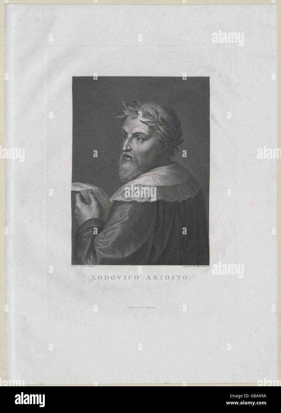 Ariosto portrait hi-res stock photography and images - Alamy