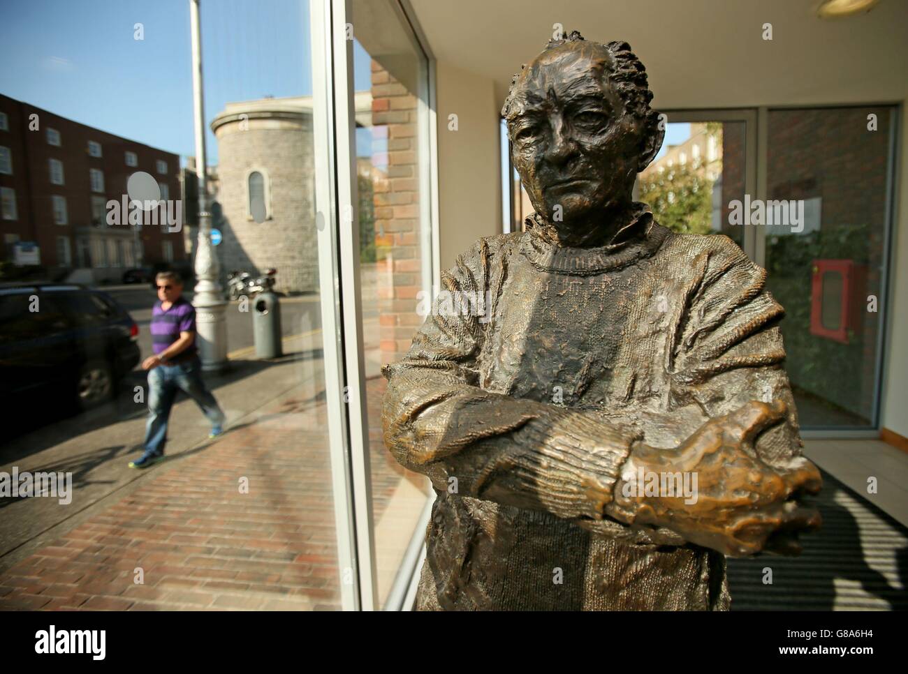 Brian Friel dies Stock Photo - Alamy