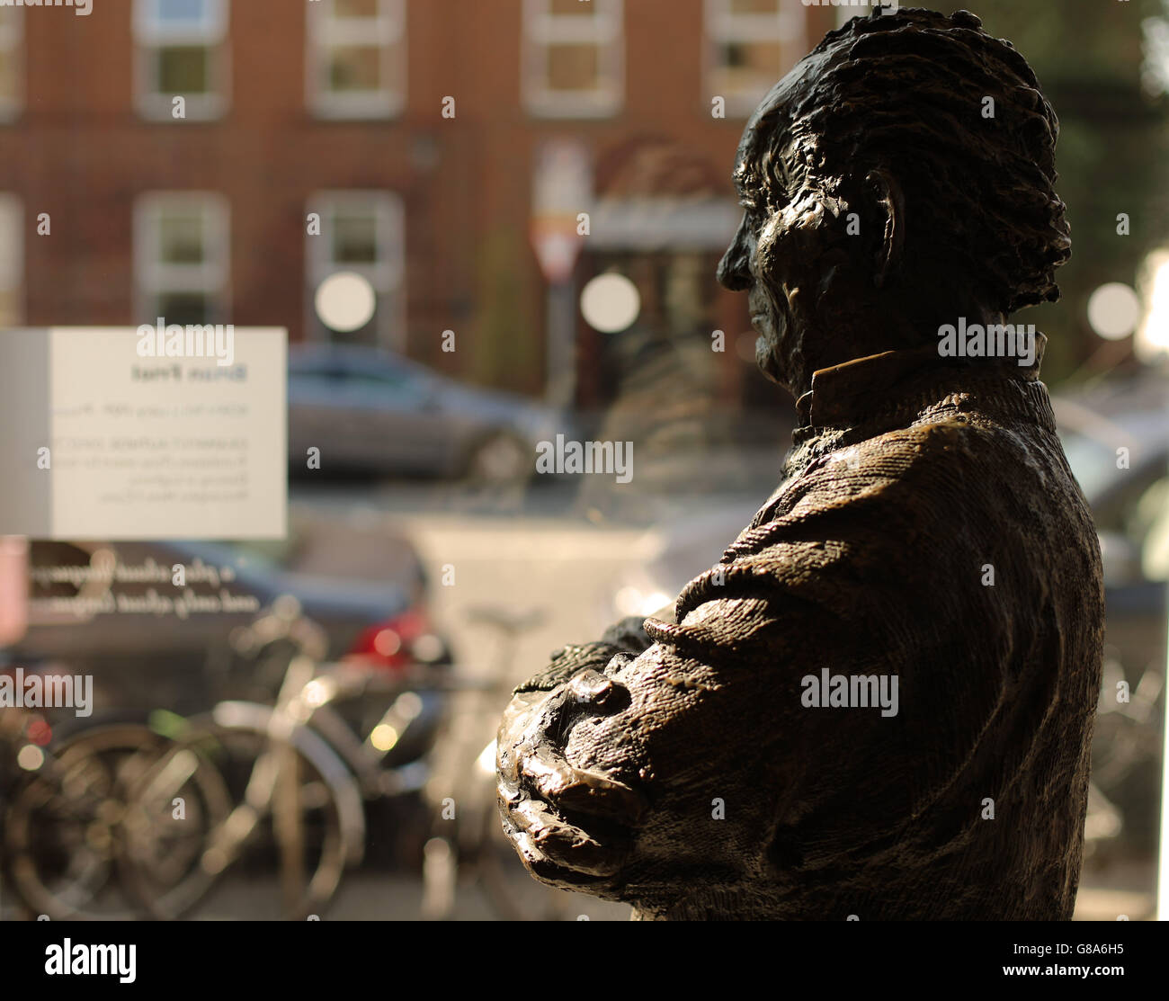 Brian Friel dies Stock Photo - Alamy