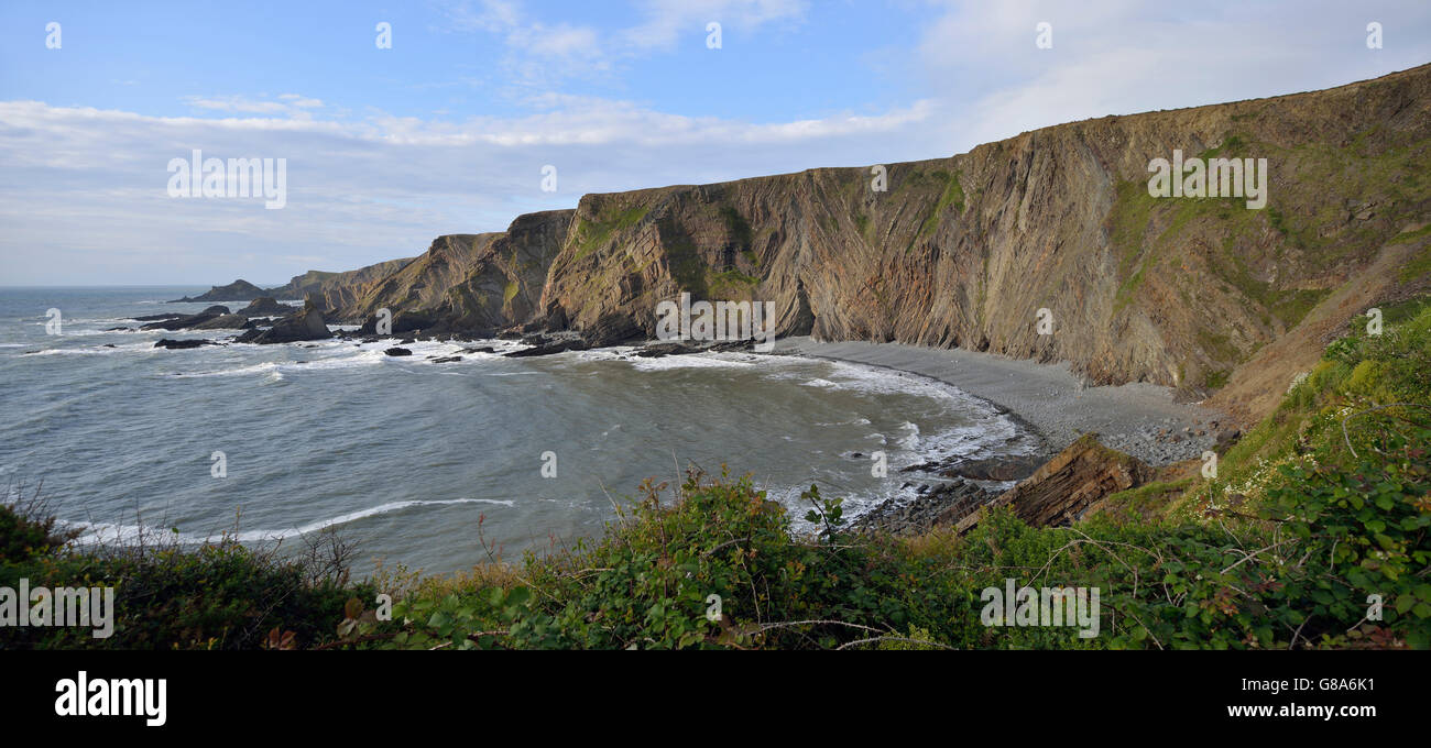 Broad Beach, Hartland Quay, Bideford, Devon Stock Photo - Alamy