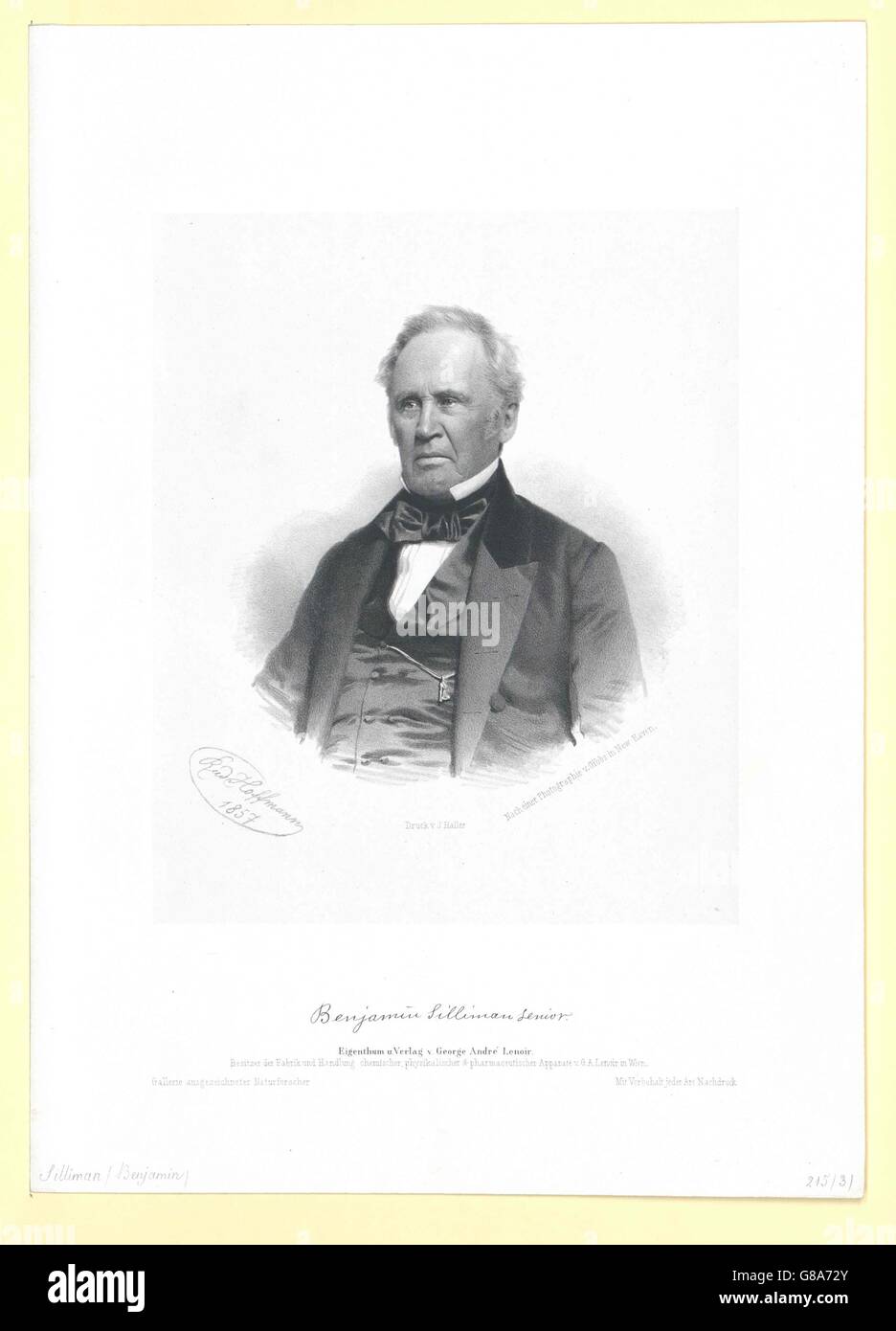 Benjamin silliman hi-res stock photography and images - Alamy