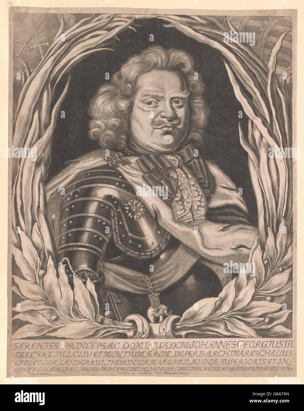 Johann georg iii elector of saxony hi-res stock photography and images ...