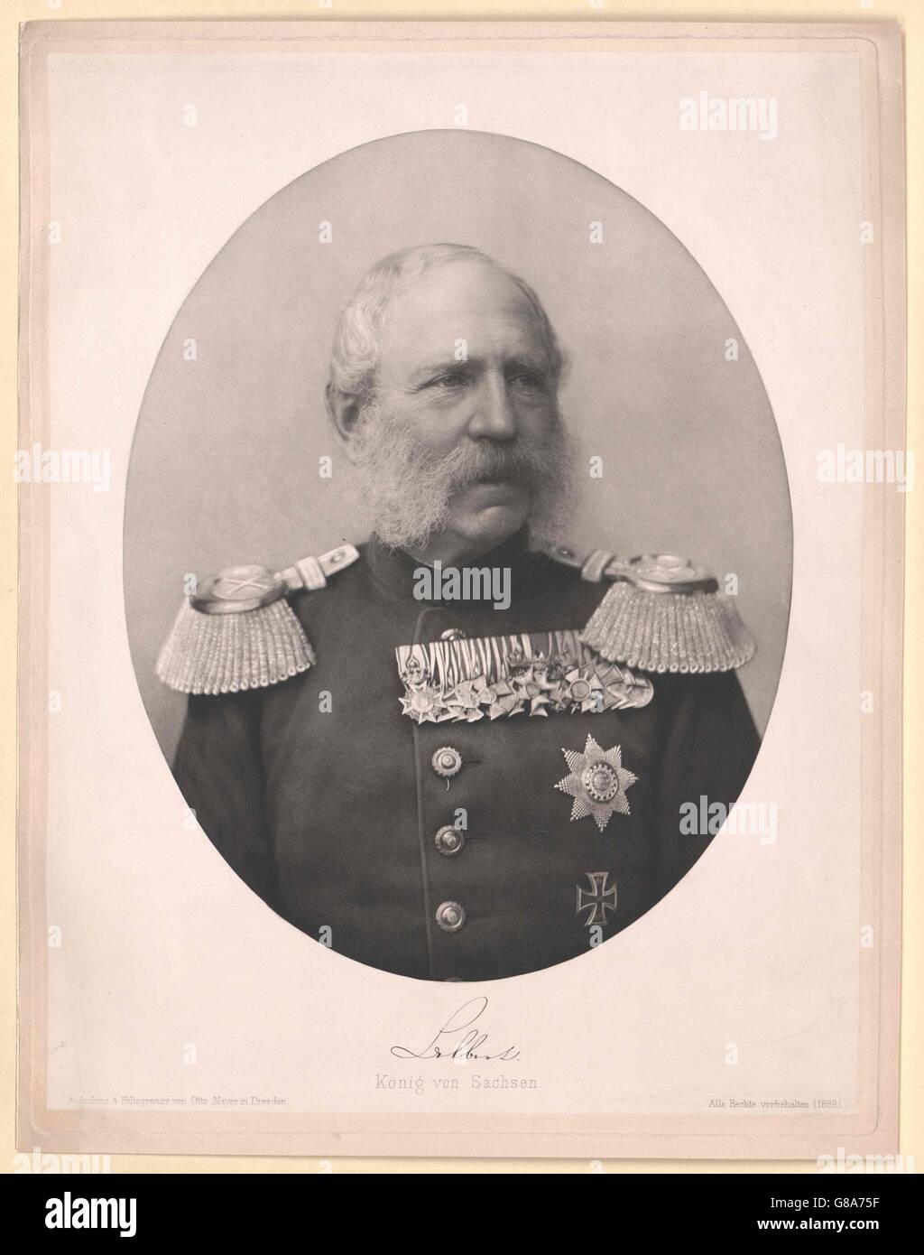 King albert of saxony hi-res stock photography and images - Alamy