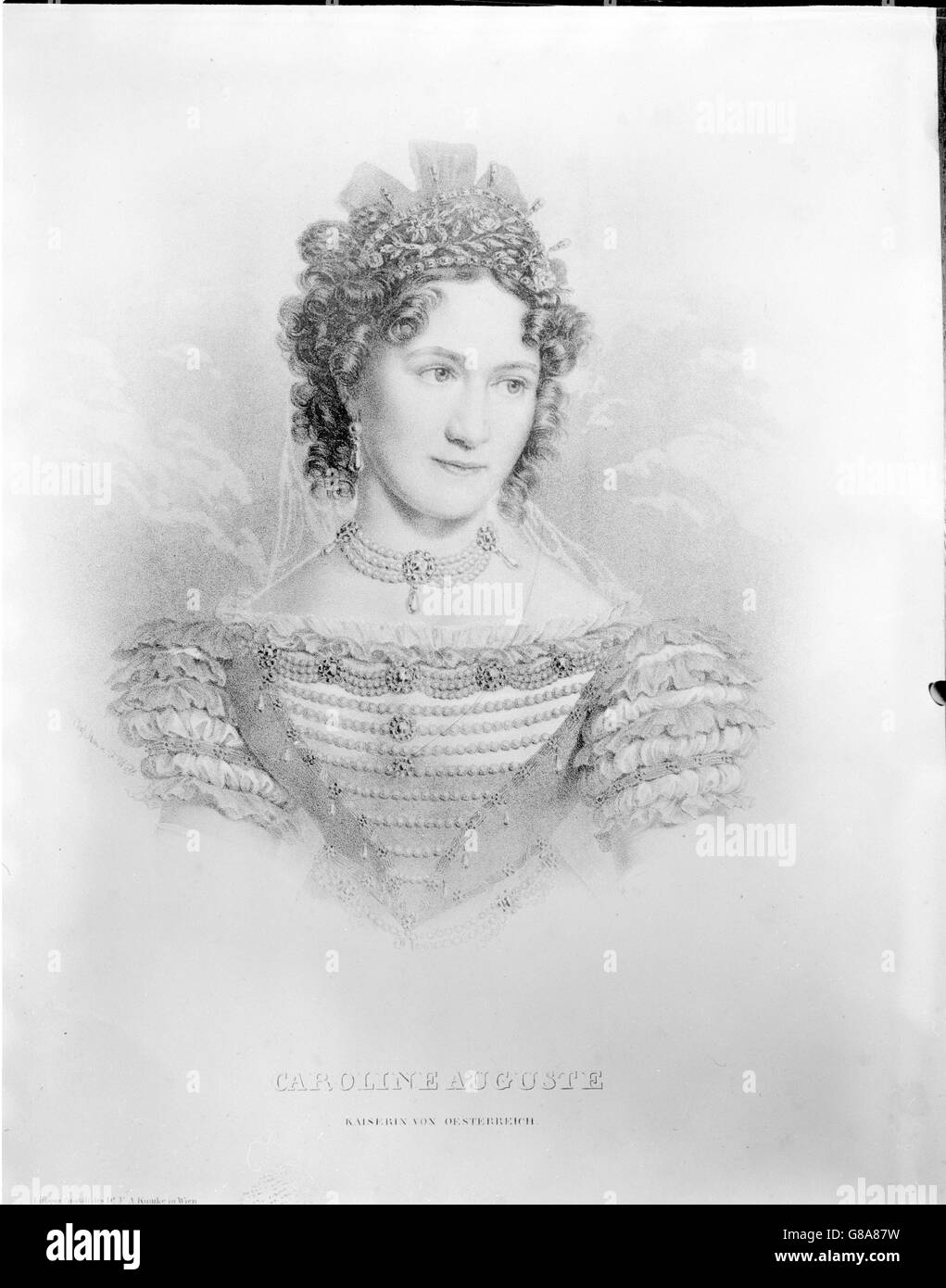 Karoline, Prinzessin von Bayern Stock Photo - Alamy