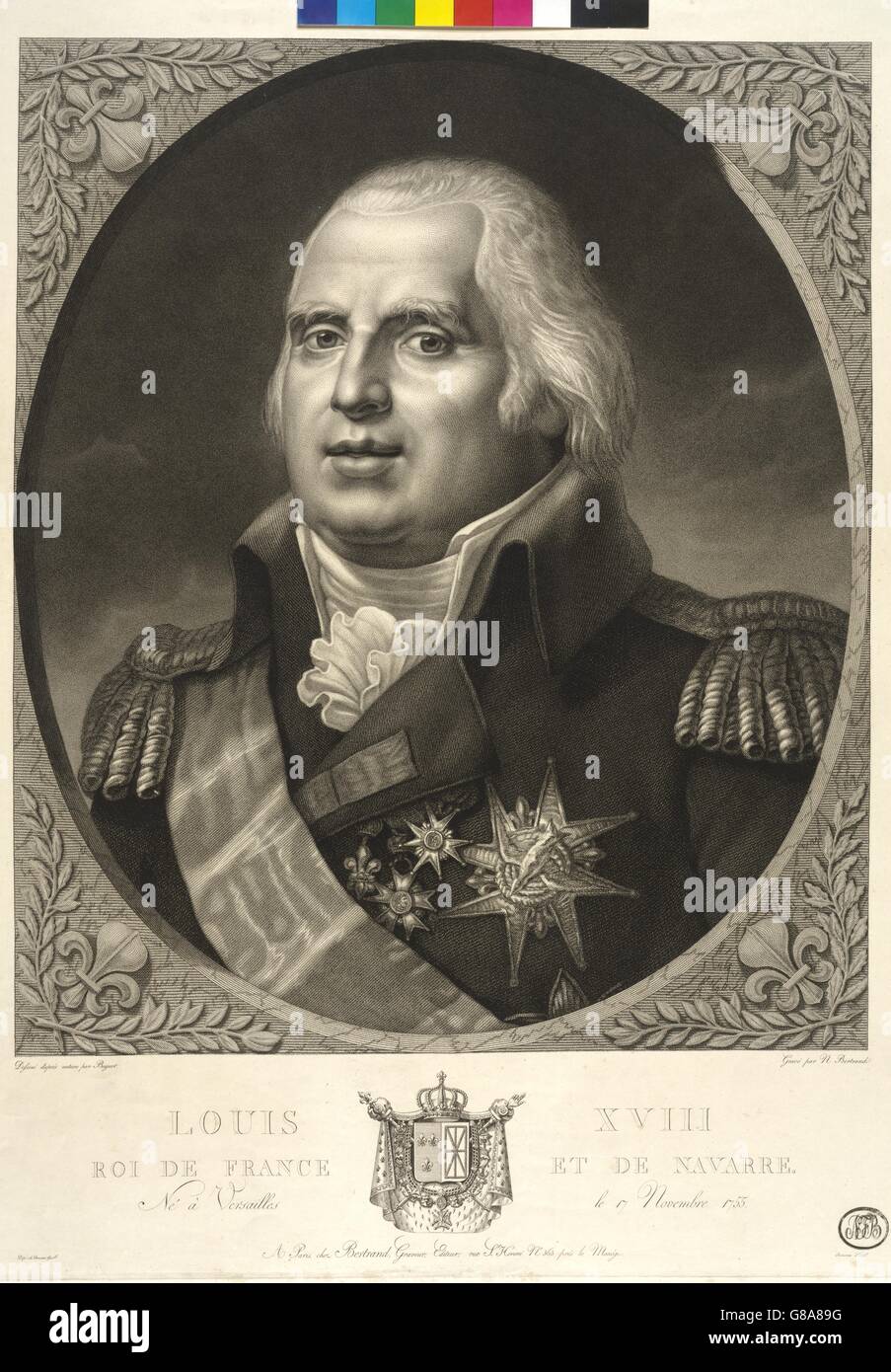 King louis xviii of france hi-res stock photography and images - Alamy