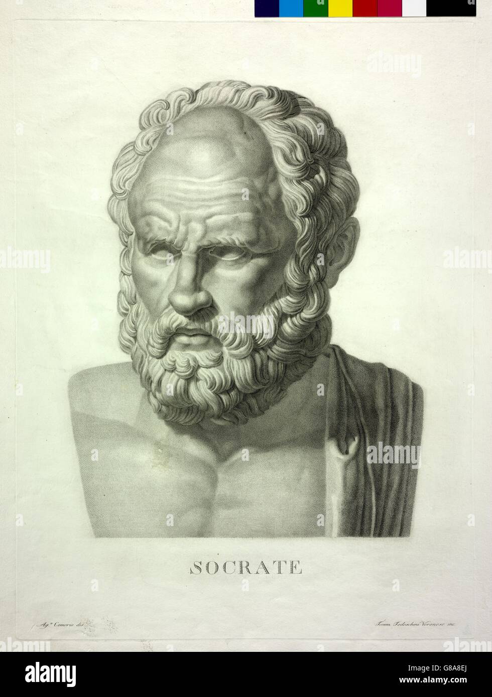 Socrates portrait hi-res stock photography and images - Alamy