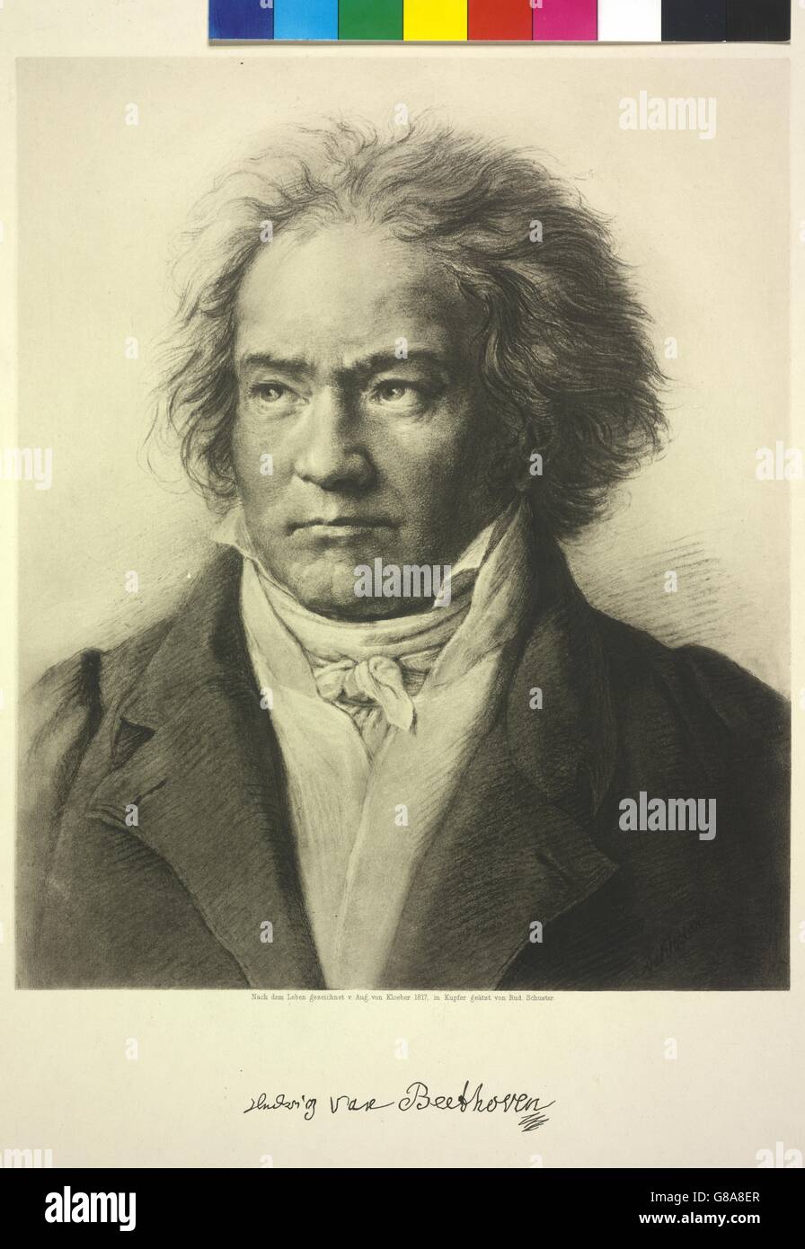 Ludwig van beethoven portrait hi-res stock photography and images - Alamy