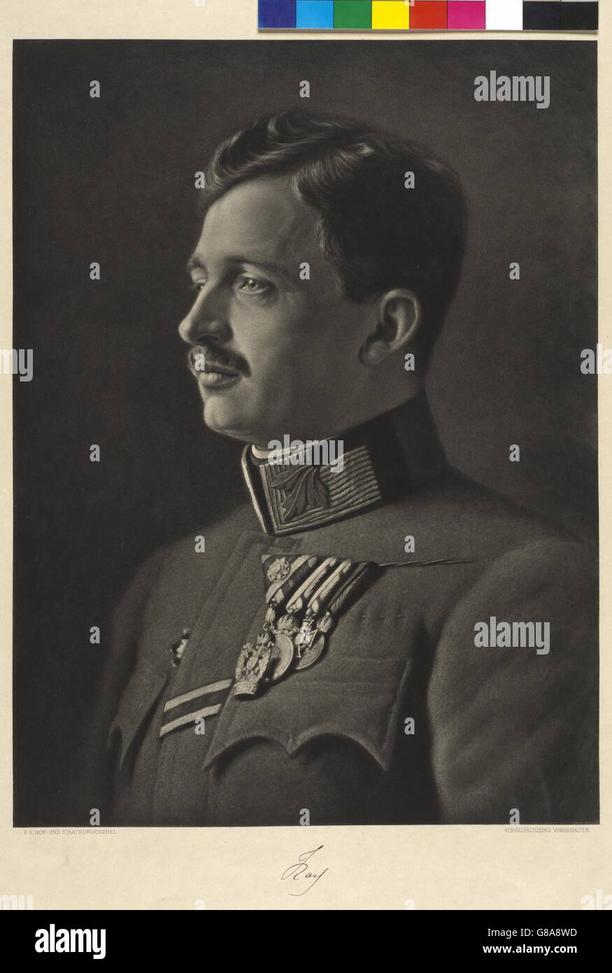 Karl I., Kaiser von Österreich Stock Photo - Alamy