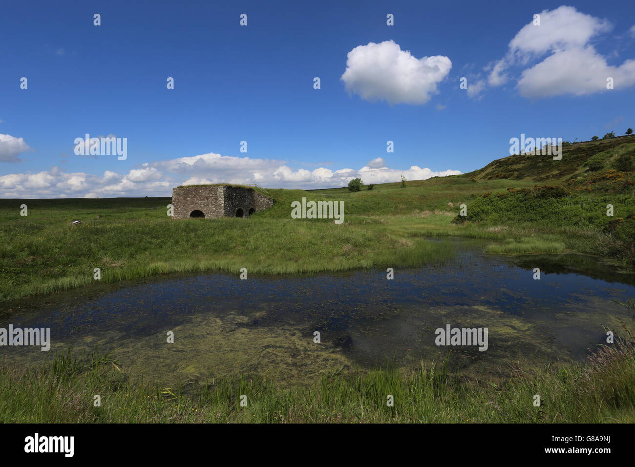 Lime Kilns Lomond Hills Regional Park Fife Scotland June 2016 Stock ...