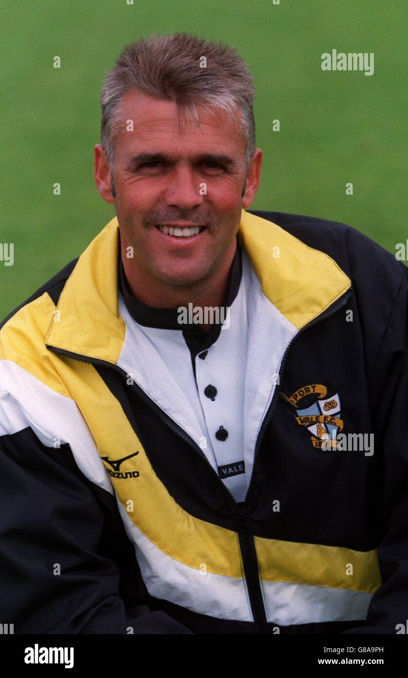 English League Soccer - Port Vale photocall. Mark Grew, Port Vale youth ...