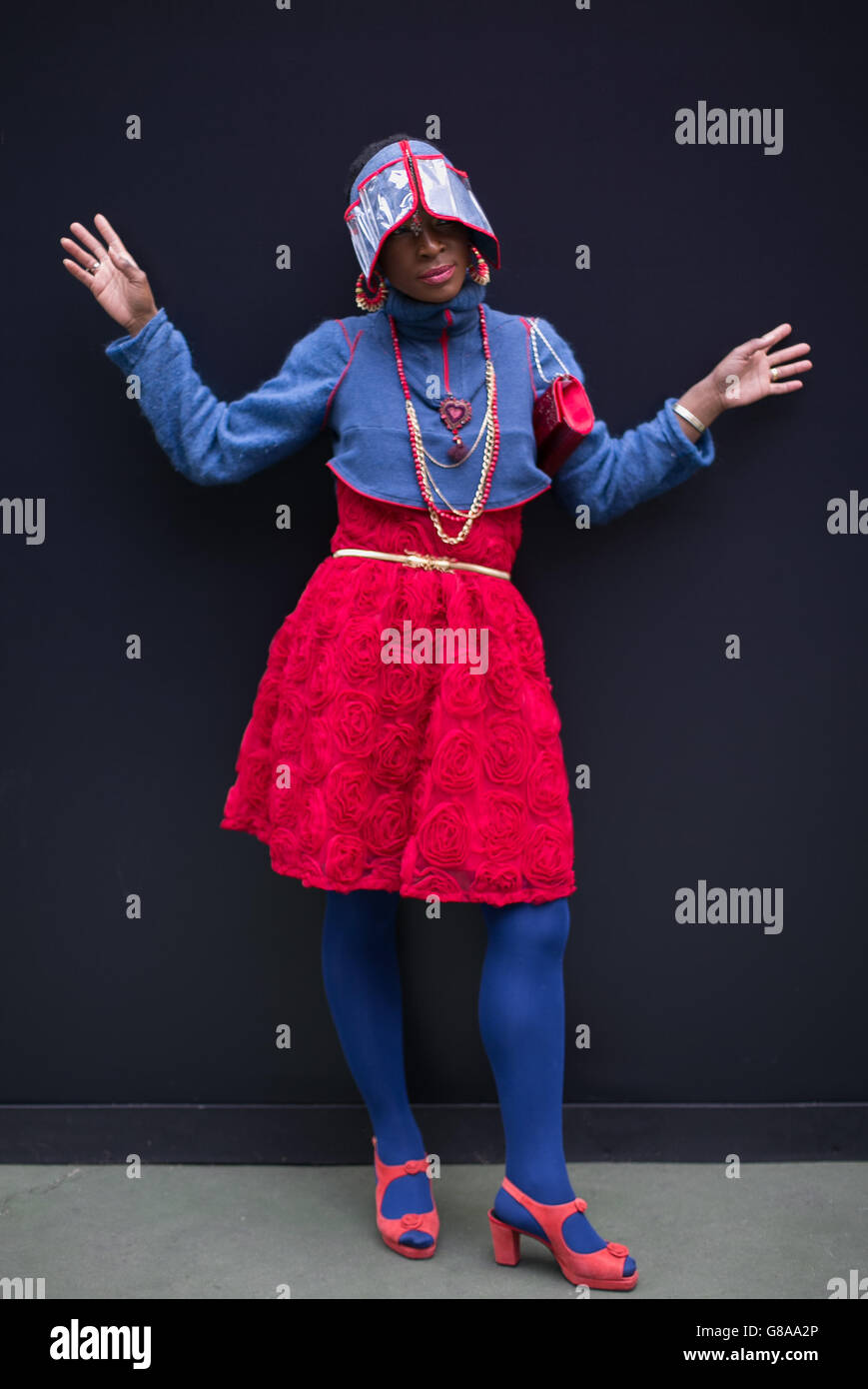 Cashka outside the Brewer Street Car Park venue during the Spring ...