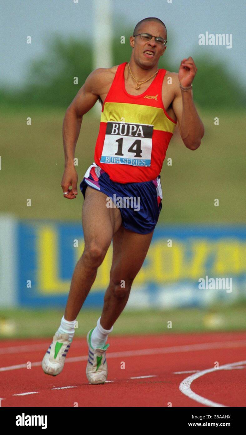 Athletics - British Athletics Championships. Brian Darby, in the mens ...
