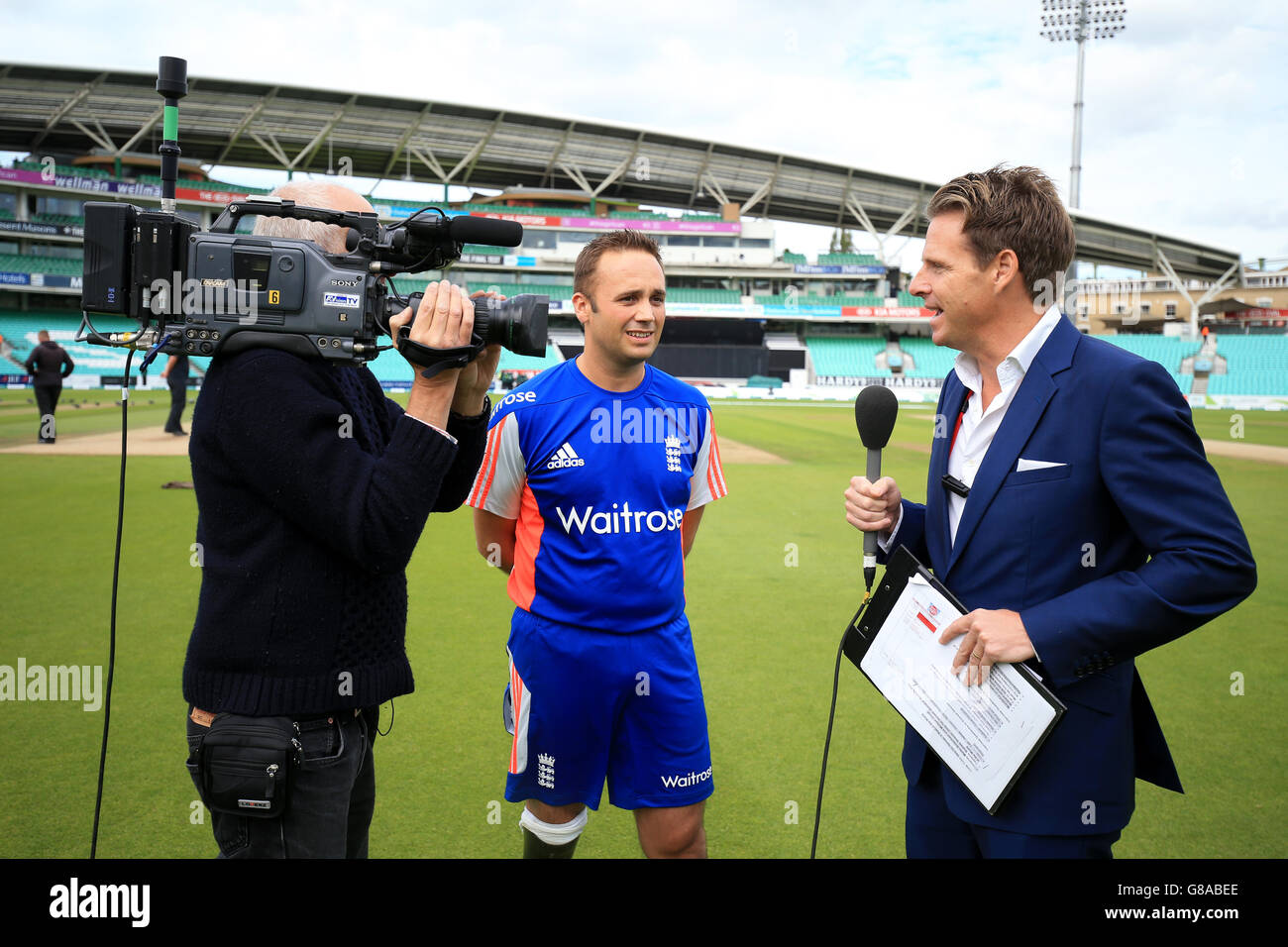 Pre match interviews game between help england physical disability team ...