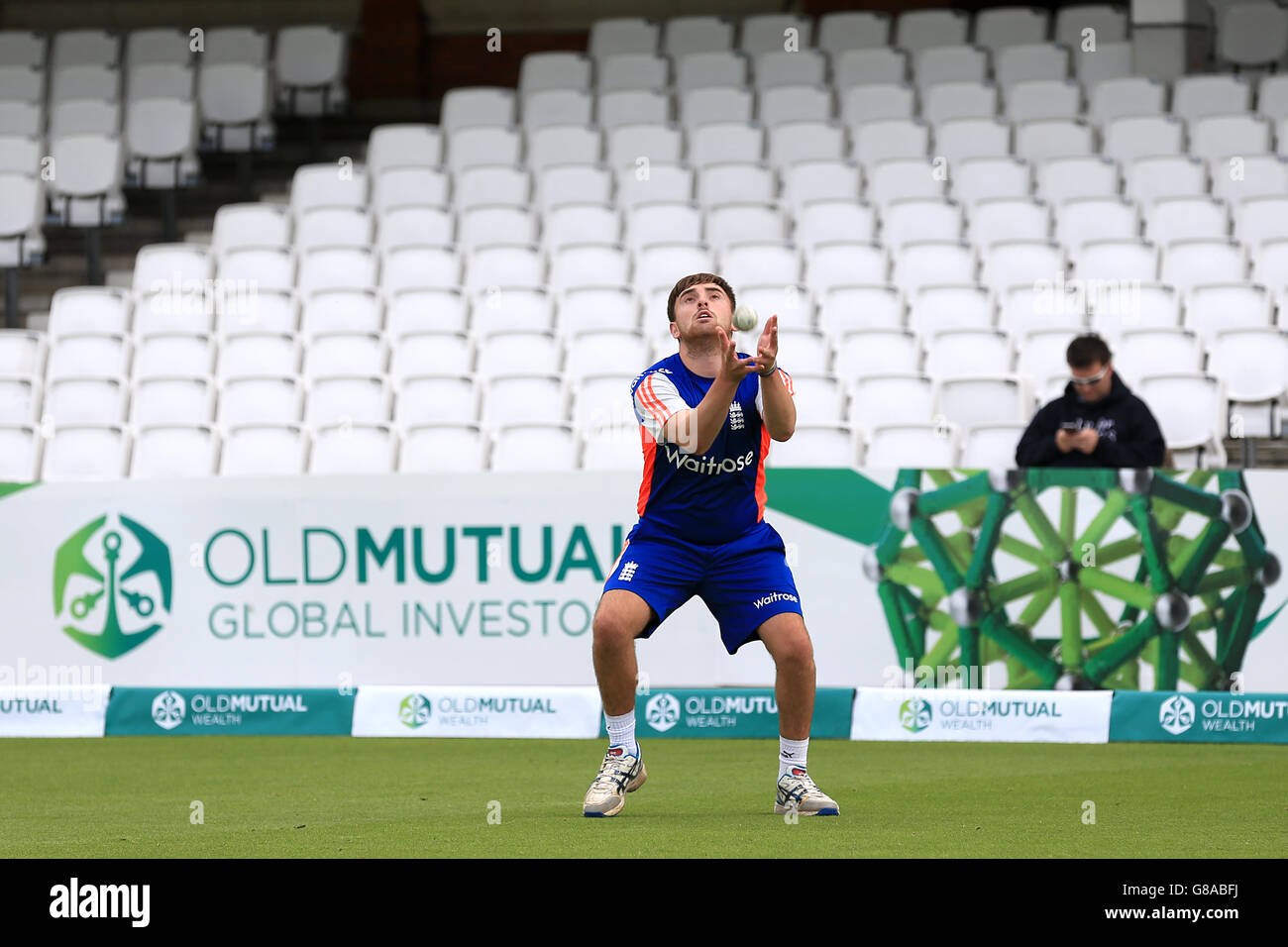 Pre-match warm-ups before the game between Help for Heroes and the ...
