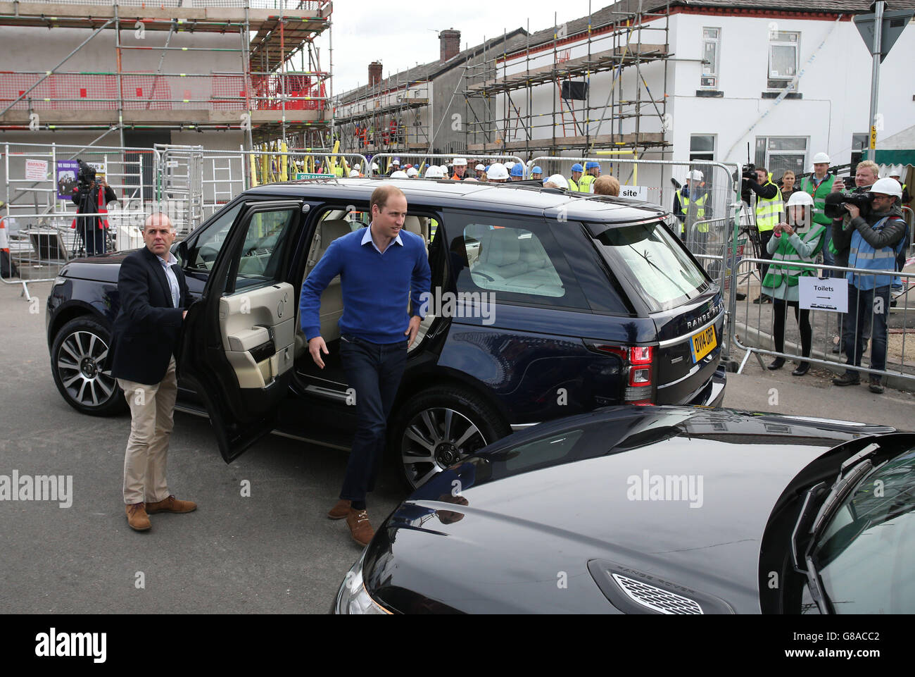 DIY SOS royal visit Stock Photo - Alamy