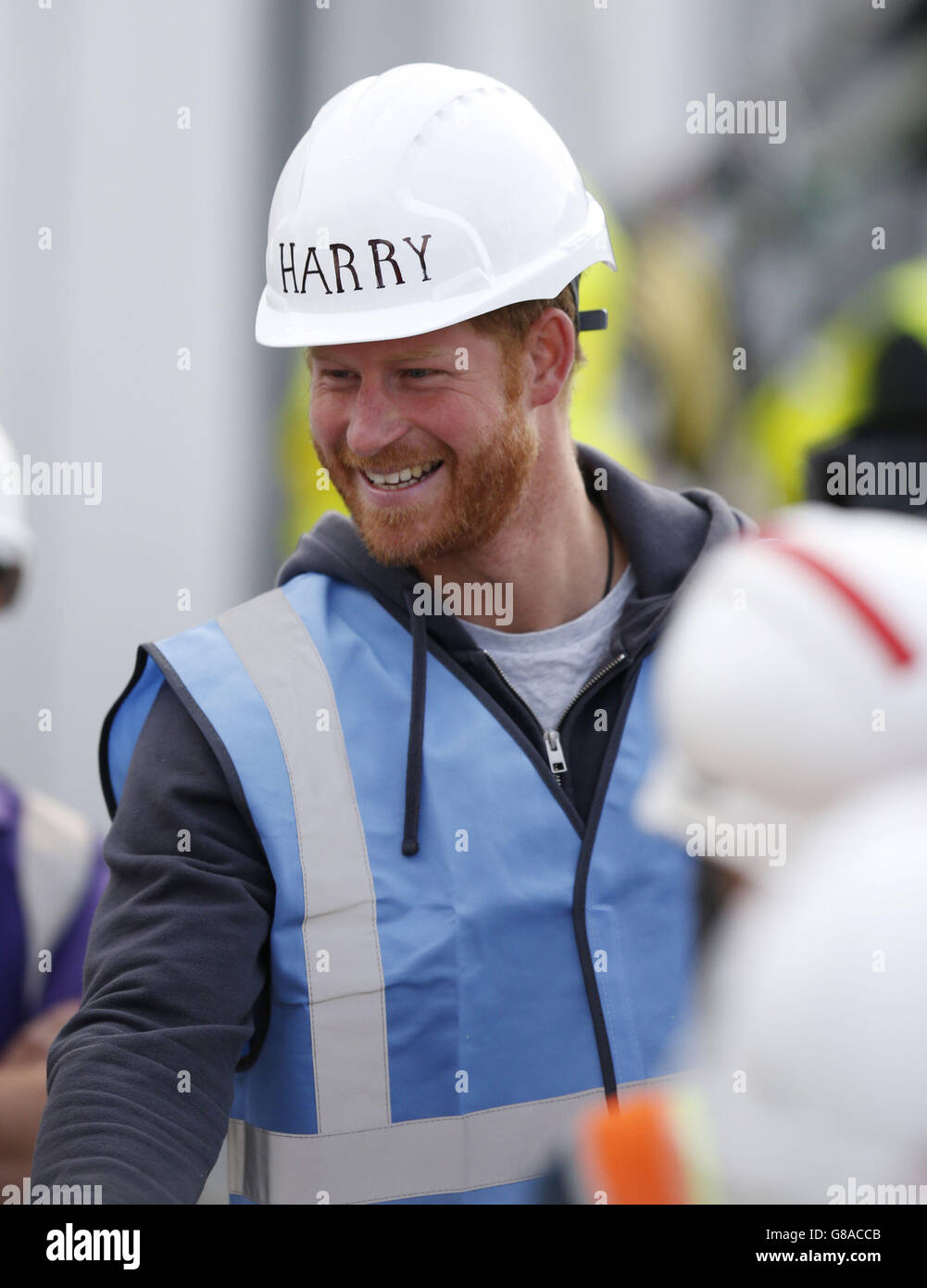 DIY SOS royal visit Stock Photo - Alamy