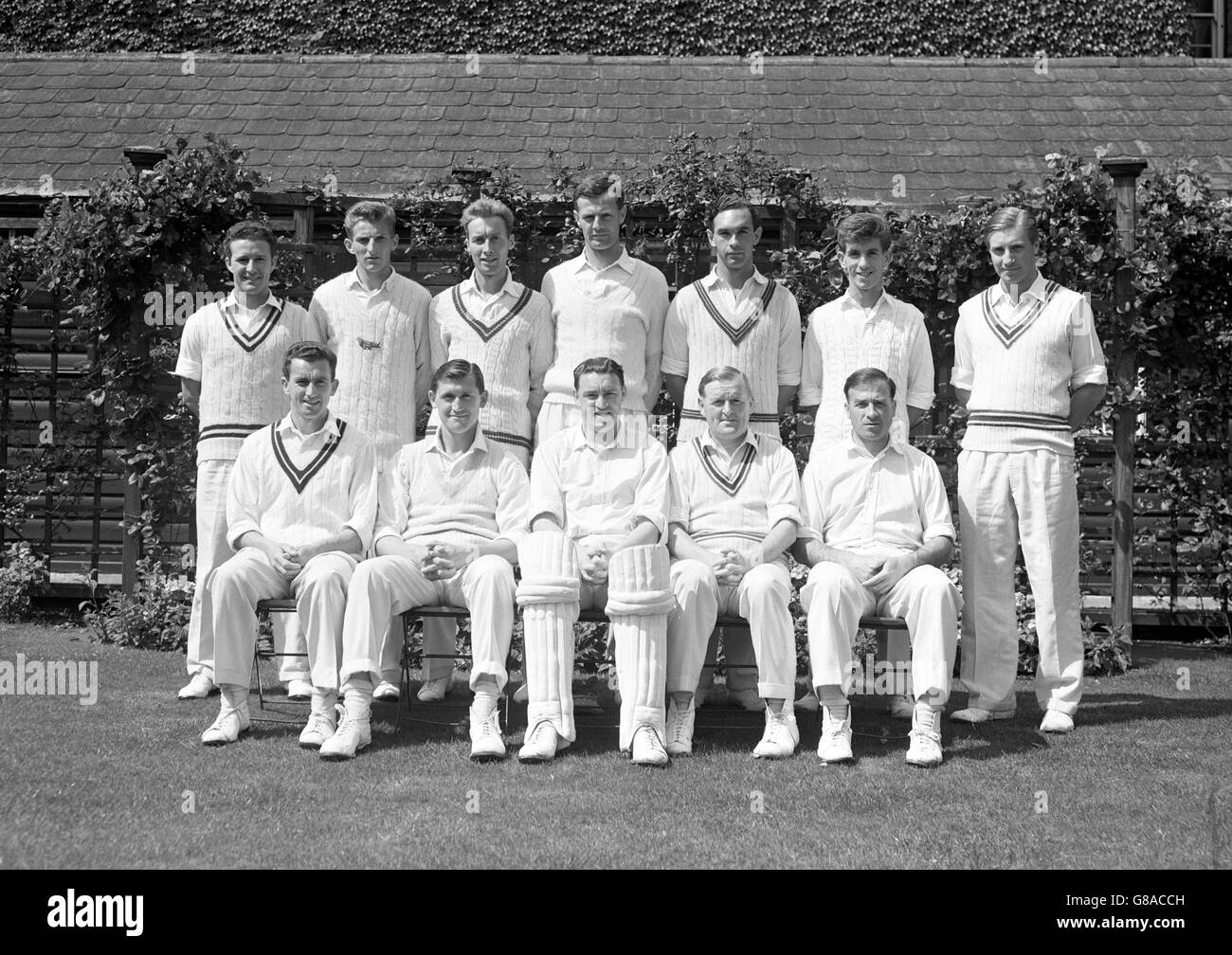 Combined Services Team Group. Back row (l-r) L.A.C. Joe Thewlis, L.A.C ...