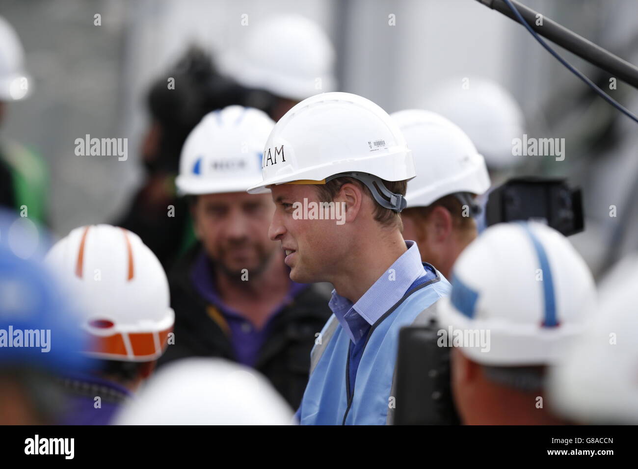 DIY SOS royal visit Stock Photo - Alamy
