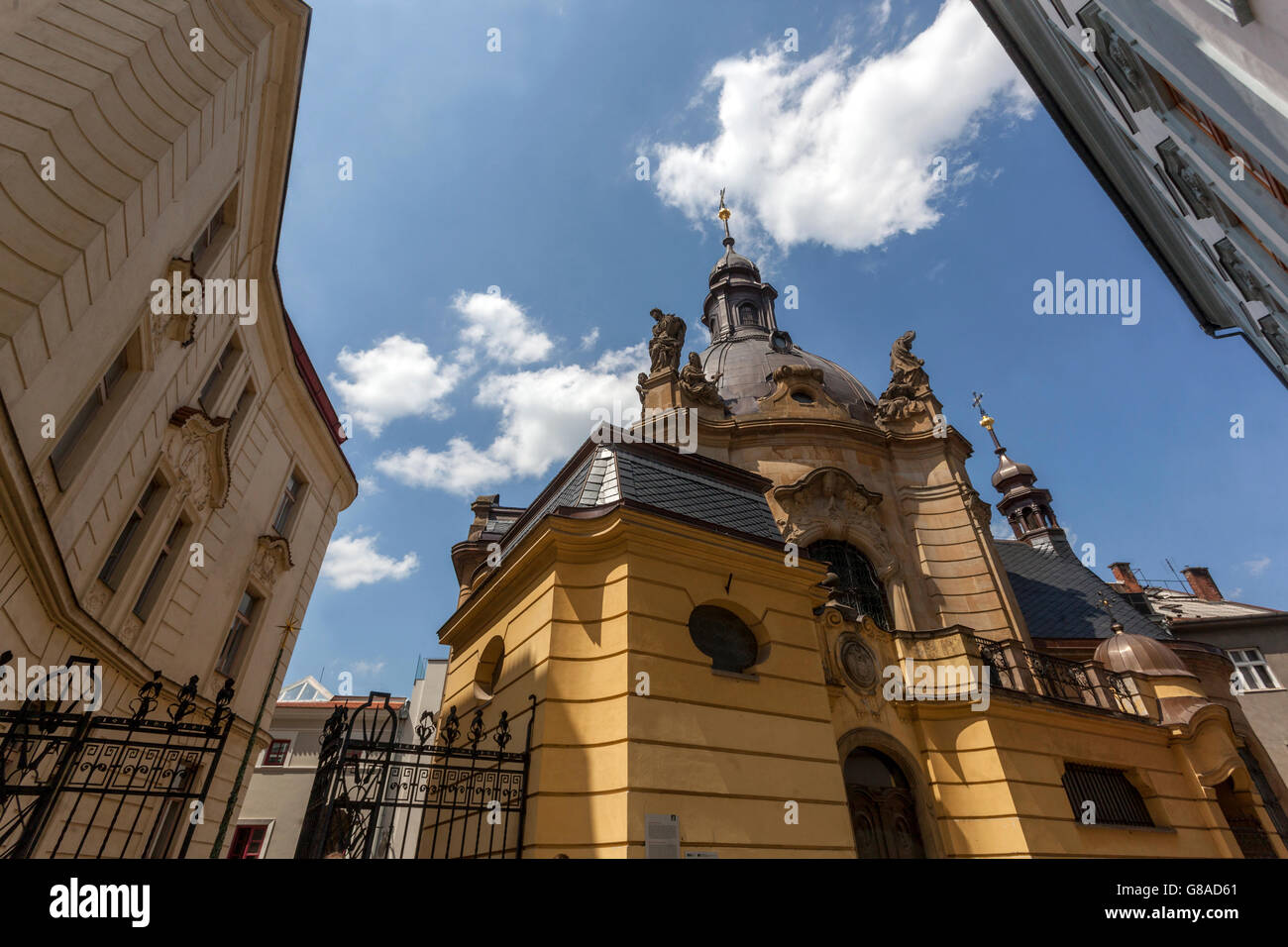 The Chapel of St. John Sarkander, Olomouc Czech Republic Stock Photo ...