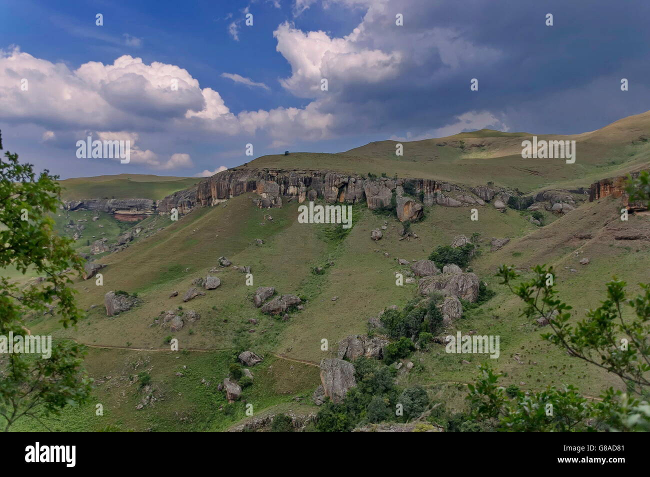 Giants Castle KwaZulu-Natal nature reserve, Drakensberg South Africa ...