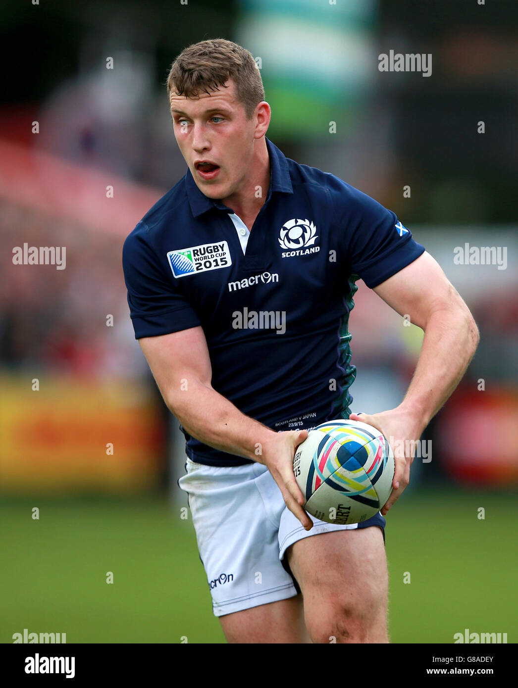 Scotland's Mark Bennett during the Rugby World Cup match at the ...