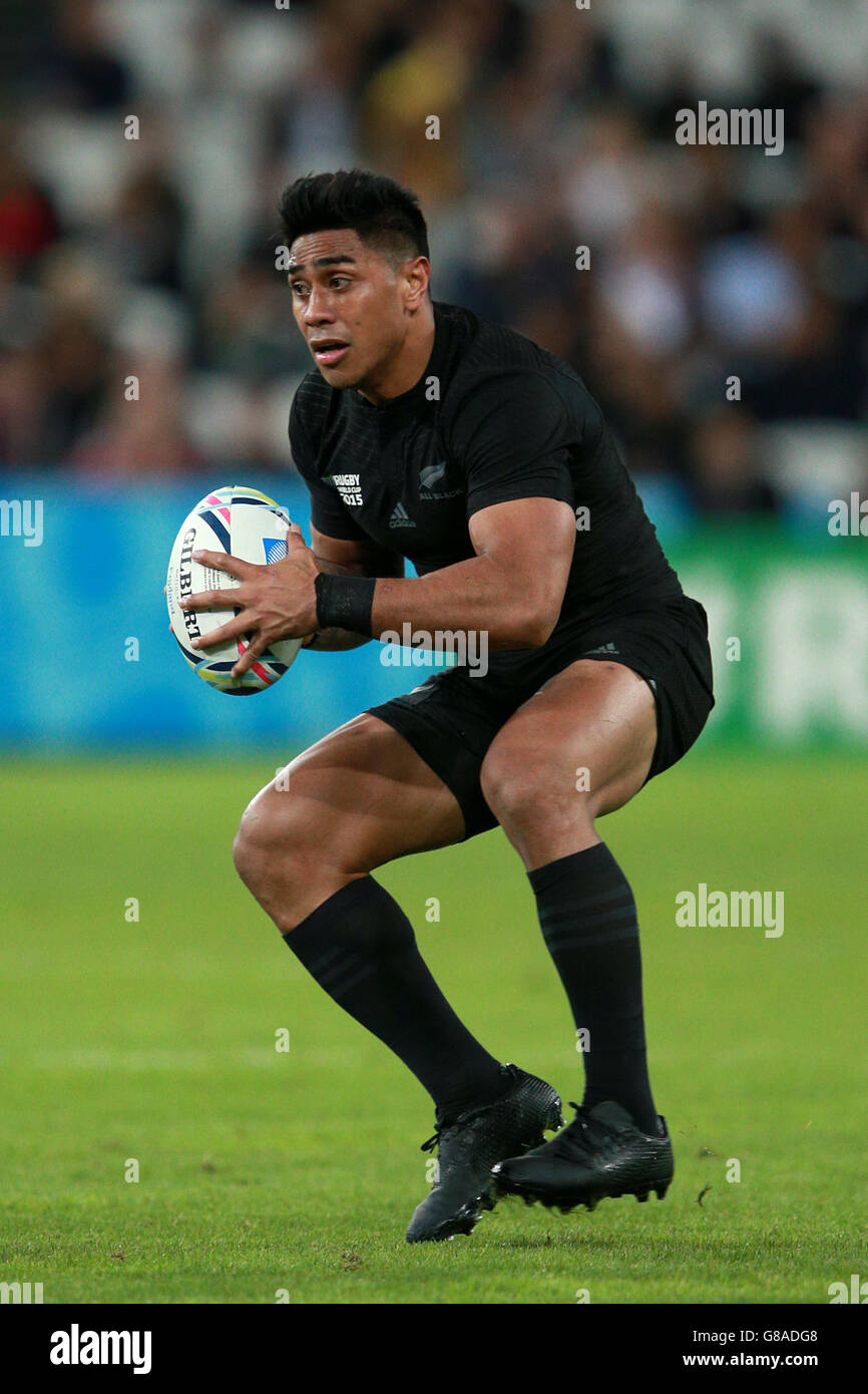 New Zealand's Malakai Fekitoa during the Rugby World Cup match at the ...