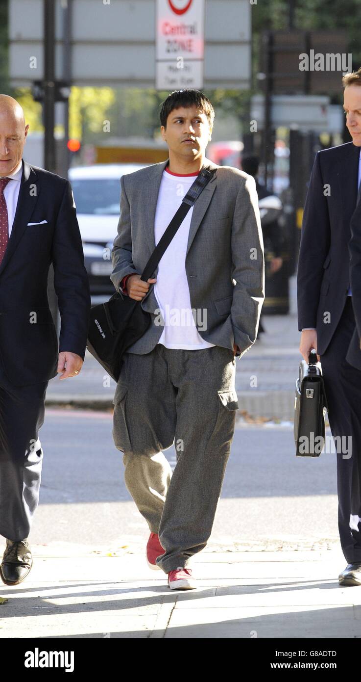 British financial trader Navinder Singh Sarao arrives at Westminster ...