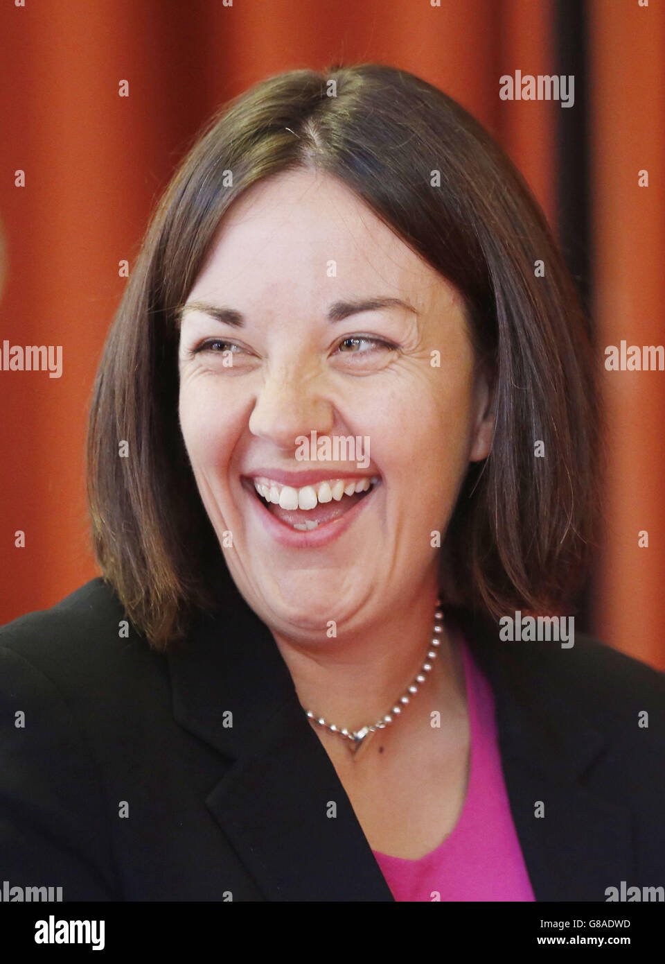 Scottish Labour leader Kezia Dugdale during a visit to a Macmillan ...