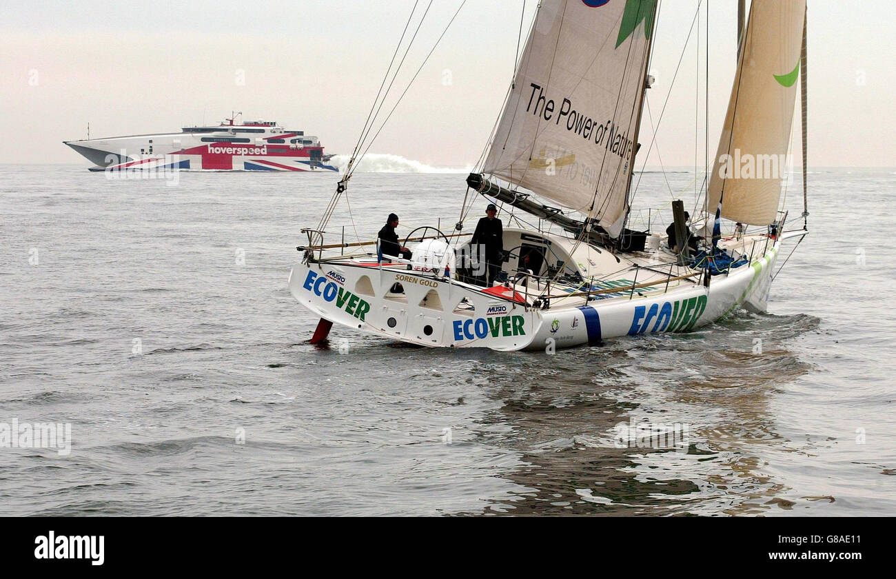 Calais Round Britain Race Stock Photo - Alamy