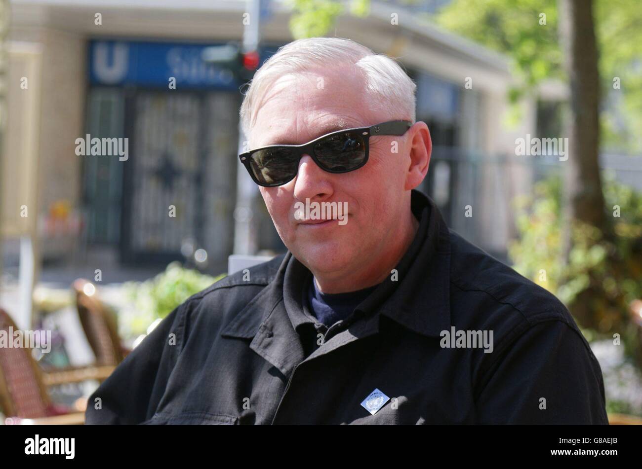 Music producer Mark Reeder on 2 May 2016 in Berlin | usage worldwide ...