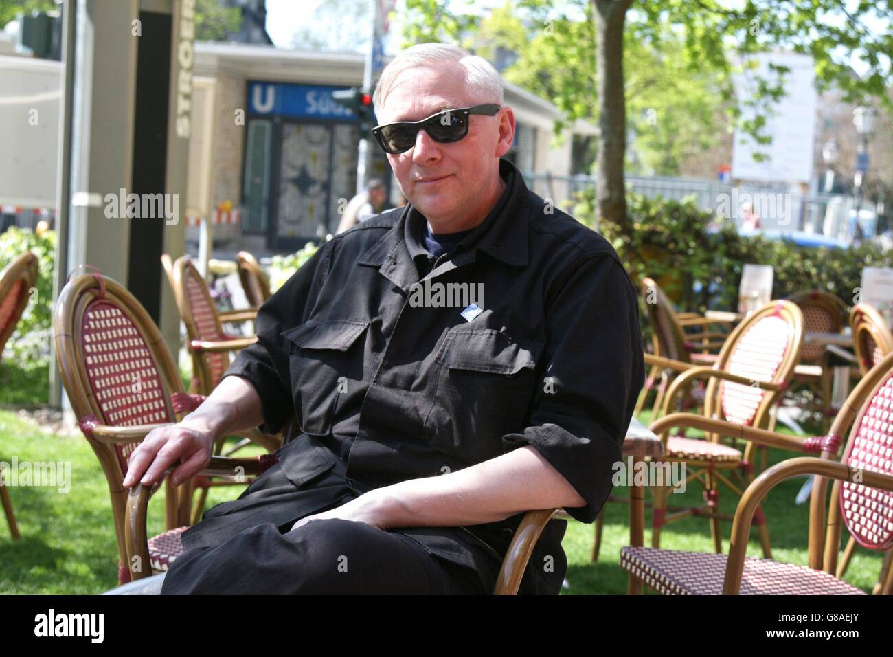 Music producer Mark Reeder on 2 May 2016 in Berlin | usage worldwide ...