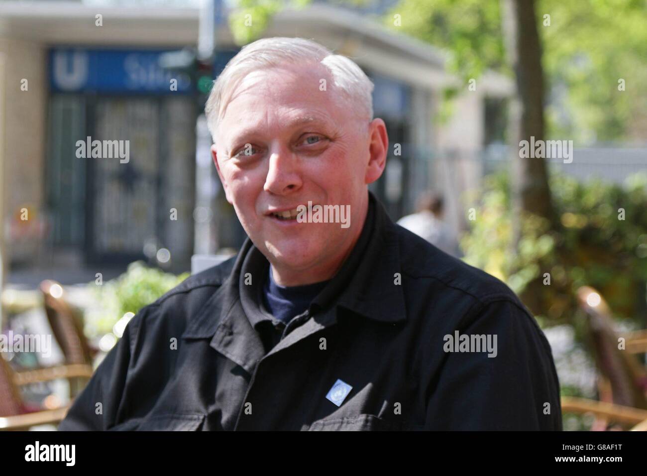 Music producer Mark Reeder on 2 May 2016 in Berlin | usage worldwide ...