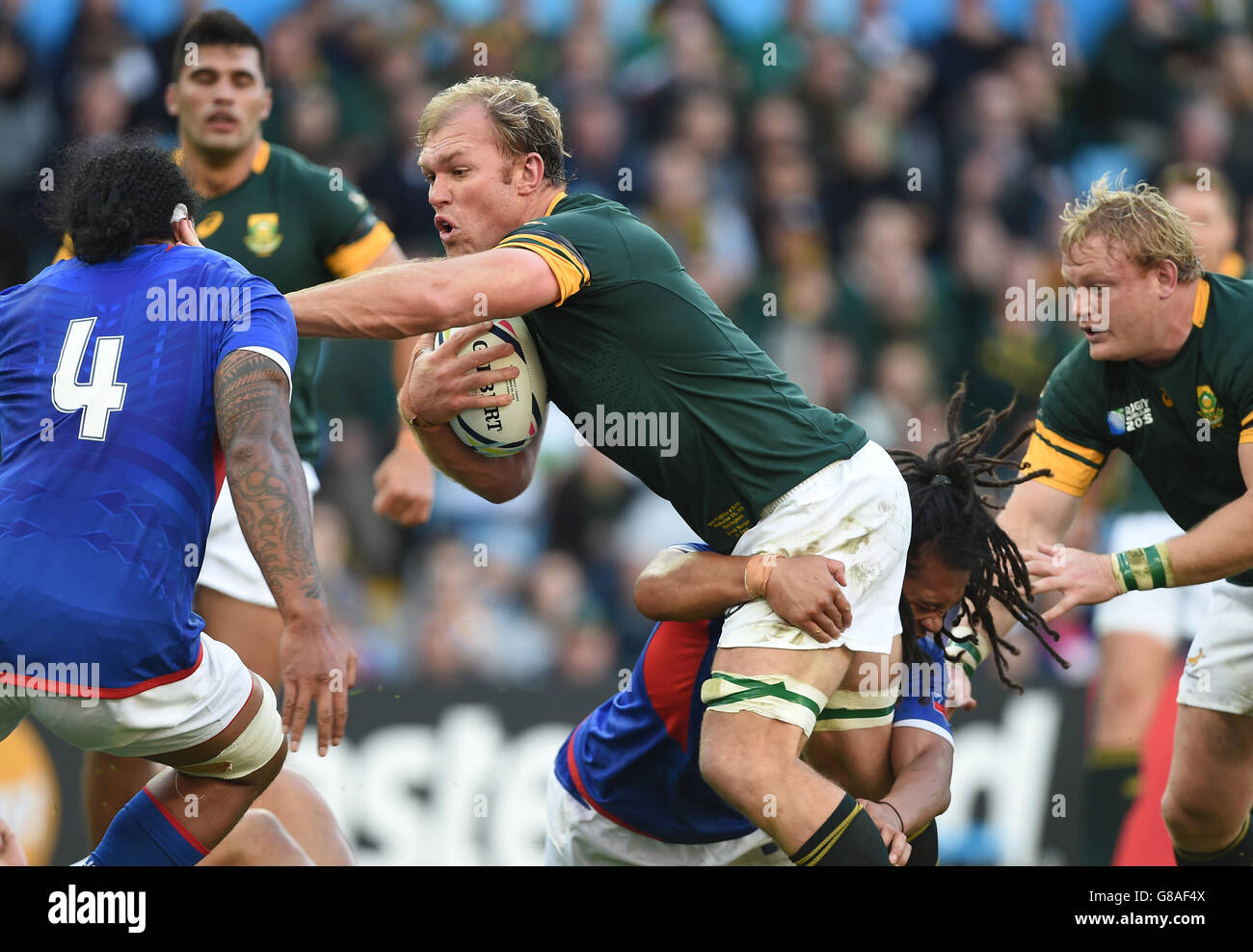 Rugby Union - Rugby World Cup 2015 - Pool B - South Africa v Samoa ...