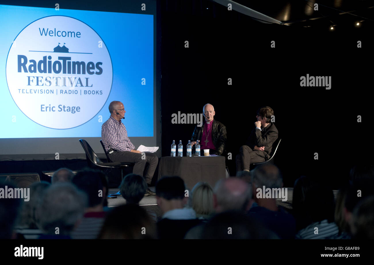 Eddie Mair (left) and Robert Peston (right) interview Bishop Nick ...