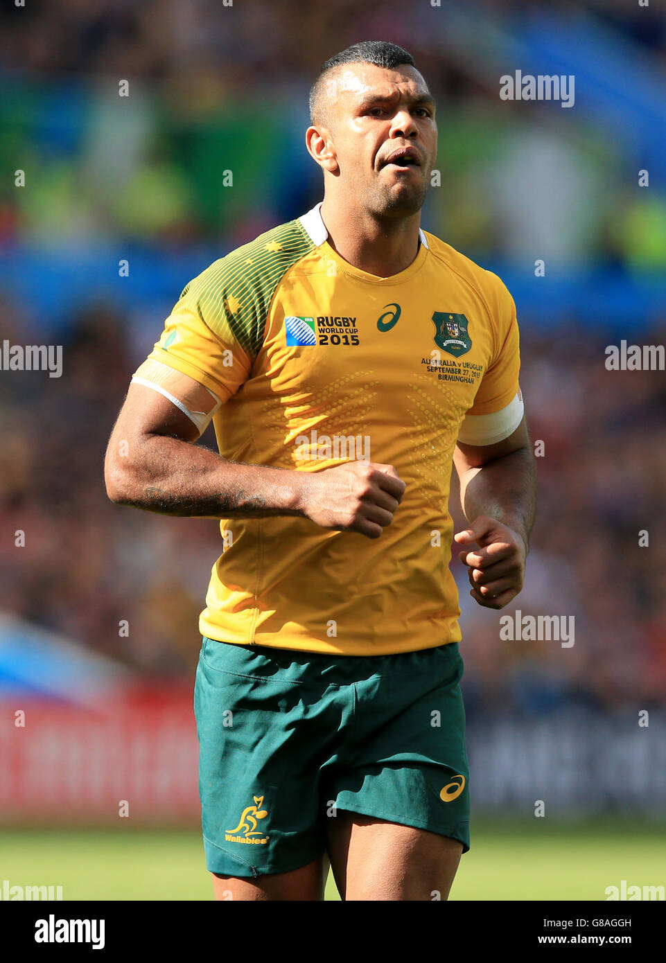 Australia's Kurtley Beale during the Rugby World Cup match at Villa ...