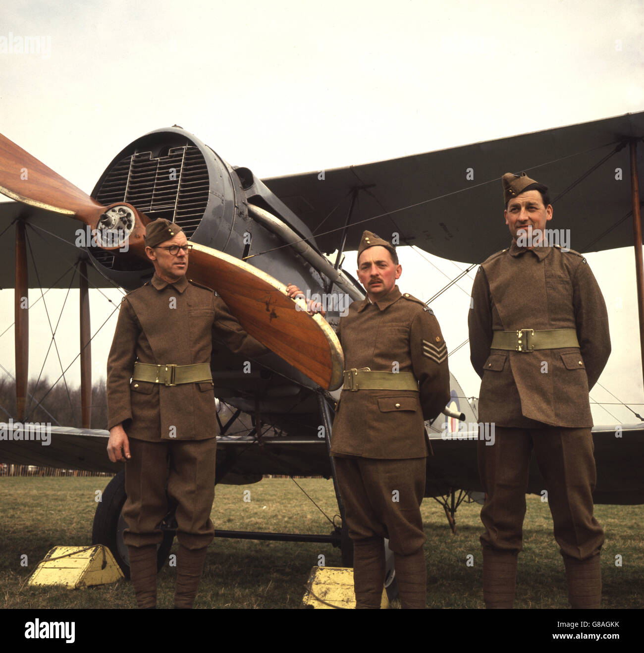 Aviation - Bristol Fighter Plane - Biggleswade, Bedfordshire Stock ...