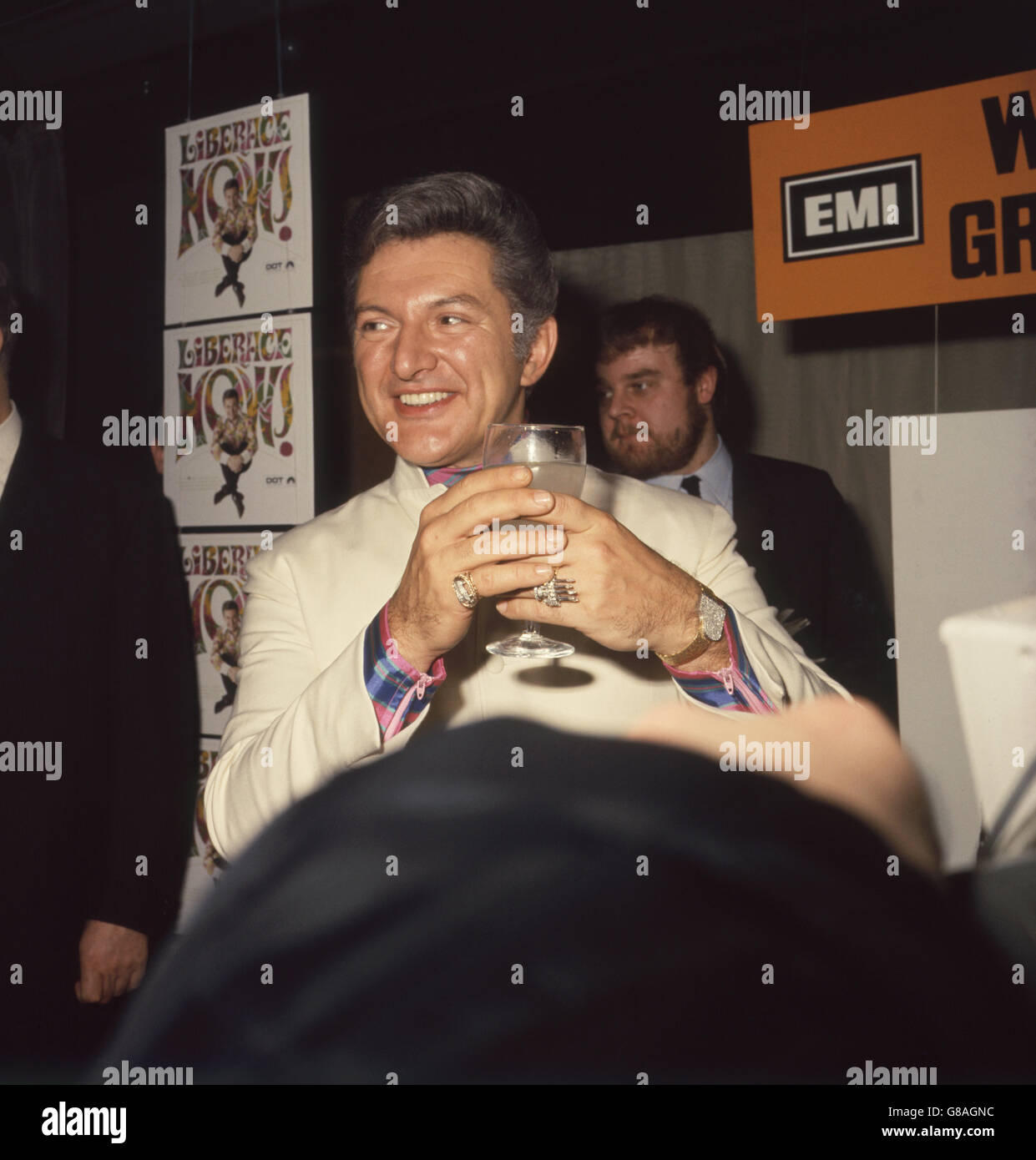 Entertainment - Liberace - London Stock Photo - Alamy