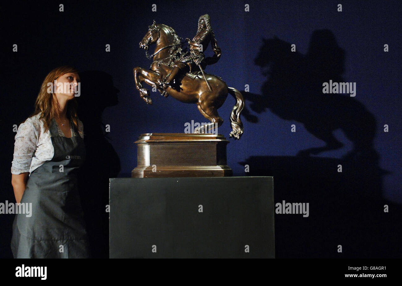 Grand Prince Ferdinando de'Medici on horseback - Christie's Stock Photo ...